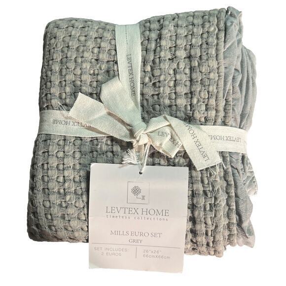 Levtex home | Bedding | New Set Of 2 Levtex Home Mills Waffle ...